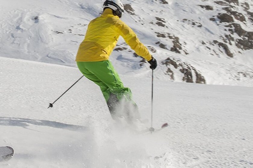 Group ski lessons