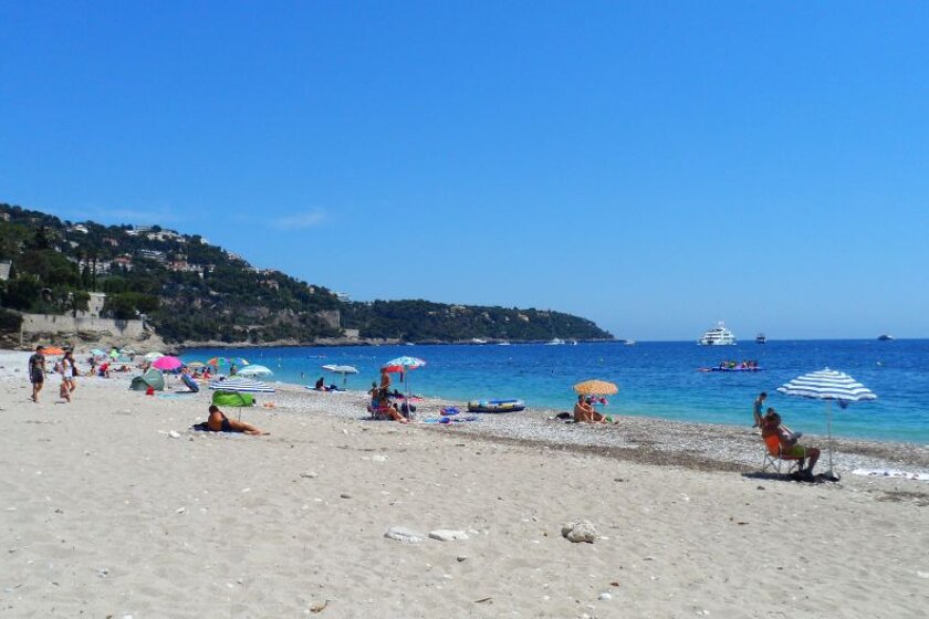 Plage du Golfe Bleu Beach, Roquebrune