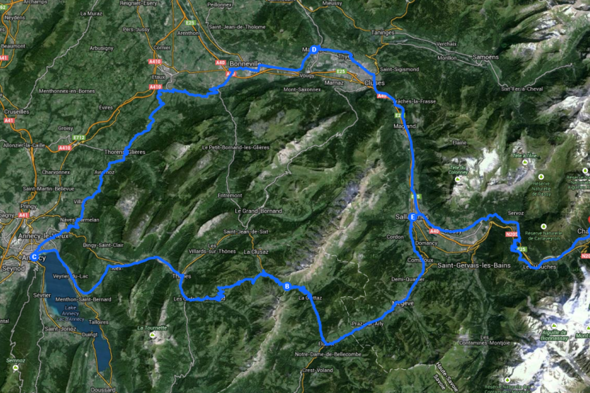 Chamonix to Annecy Ride Review