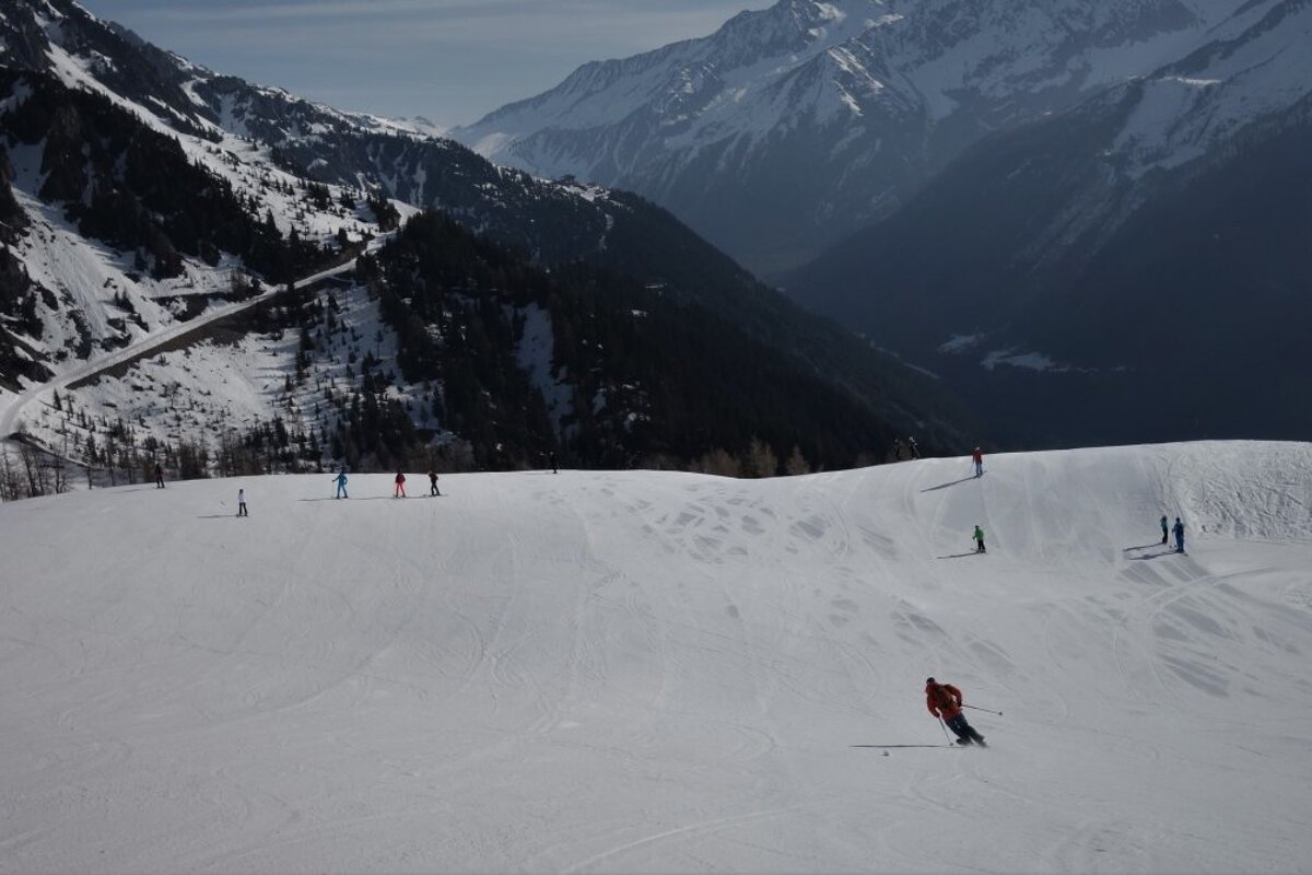 Winter's coming back to Chamonix