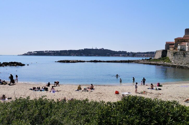 Beaches in Antibes